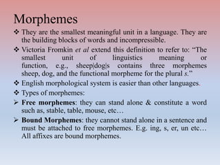 Systematic Competence of English Language | PPTX