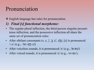 Systematic Competence of English Language | PPTX