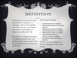 Systematic Desensitization | PDF