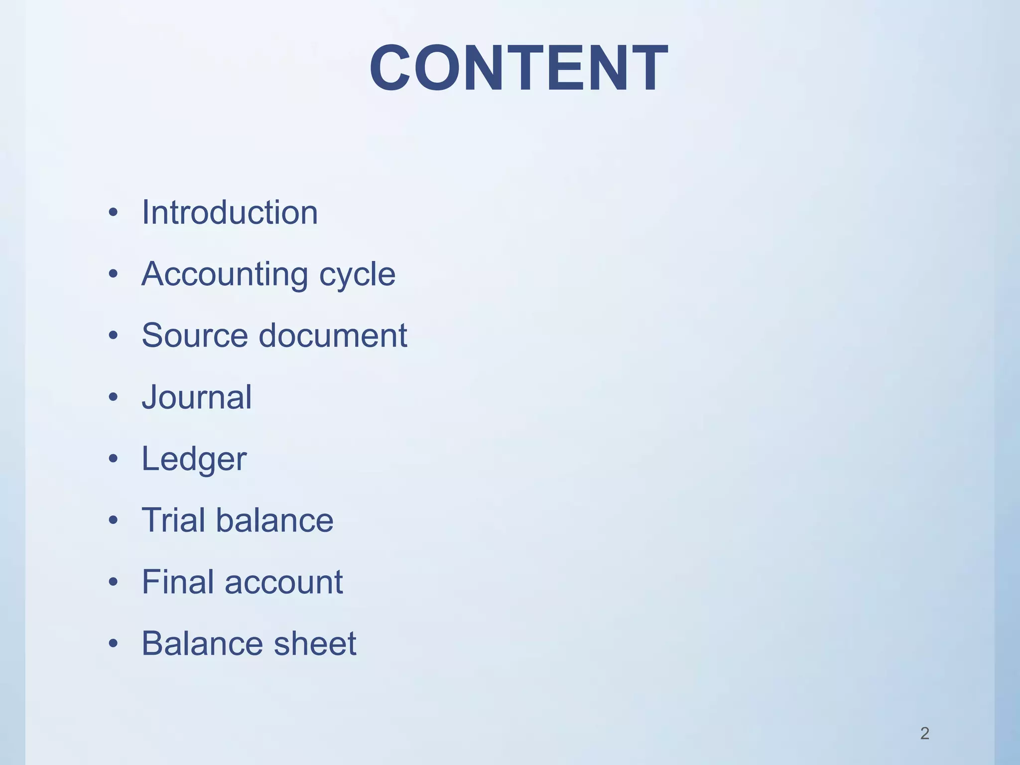 Systematic documentation of transaction | PPTX