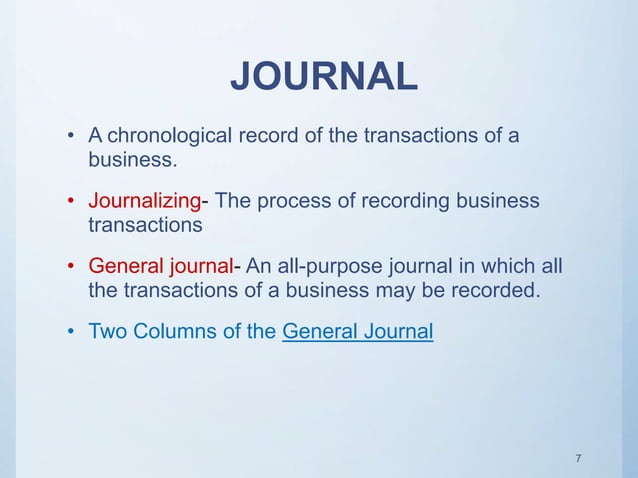 Systematic documentation of transaction | PPT