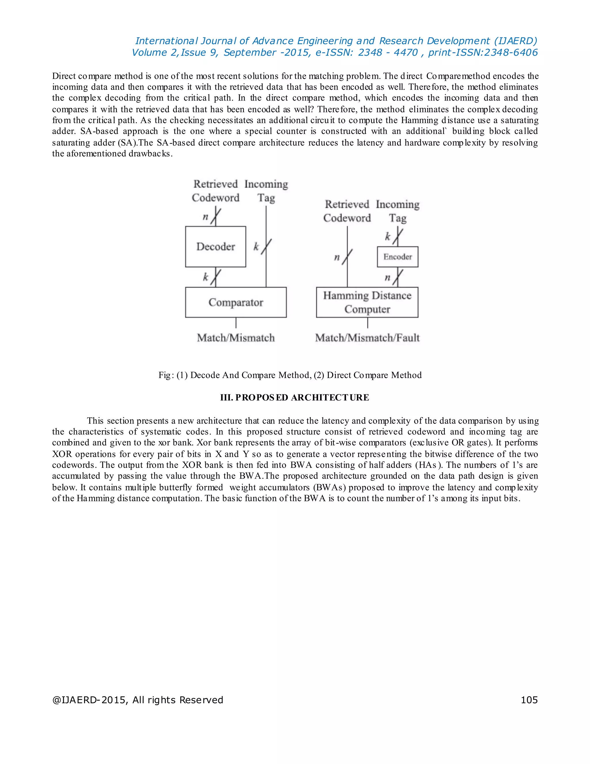 Systematic Error Codes Implimentation For Matched Data Encoded 47405 Pdf