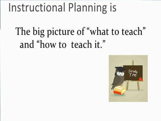 Systematic instructional planning | PPT