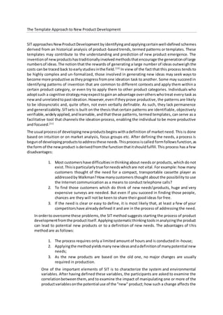 Systematic inventive thinking | DOCX