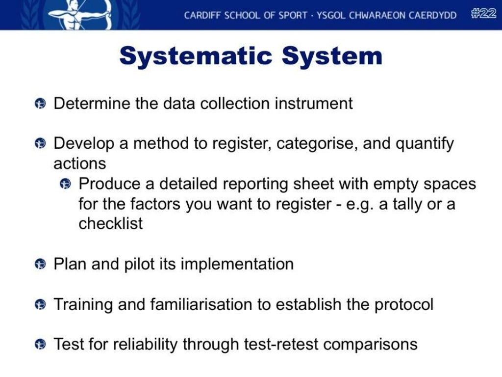 Systematic Observation #OAPS101