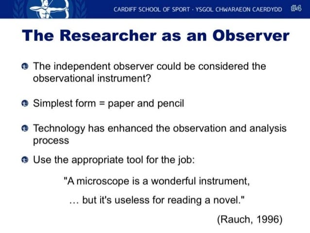 Systematic Observation #OAPS101