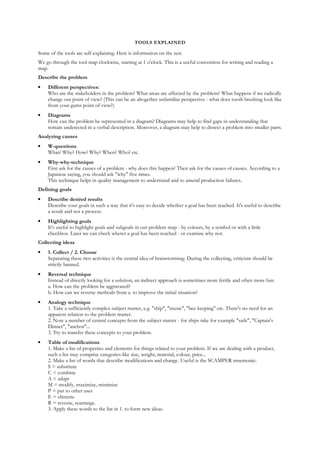 Systematic Problem Solving | PDF