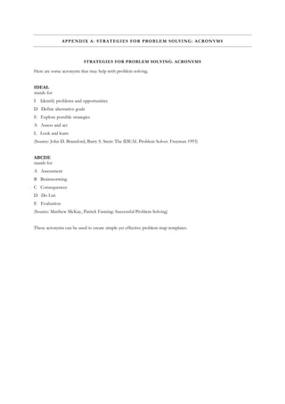 Systematic Problem Solving | PDF