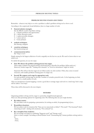 Systematic Problem Solving | PDF