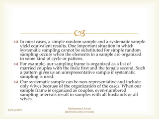 Systematic Random Sampling Technique - Probability Sampling - Mass ...