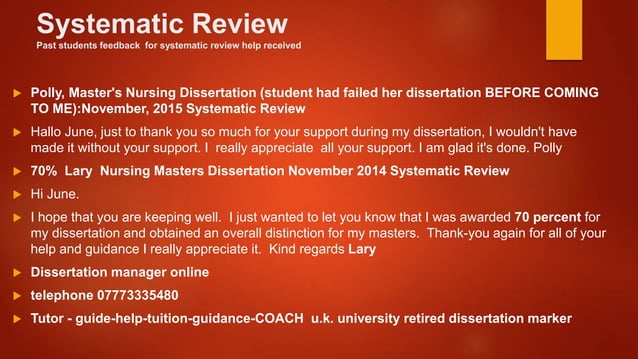 Systematic review | PPT