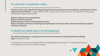 Systematic Review-Scoping Review | PDF