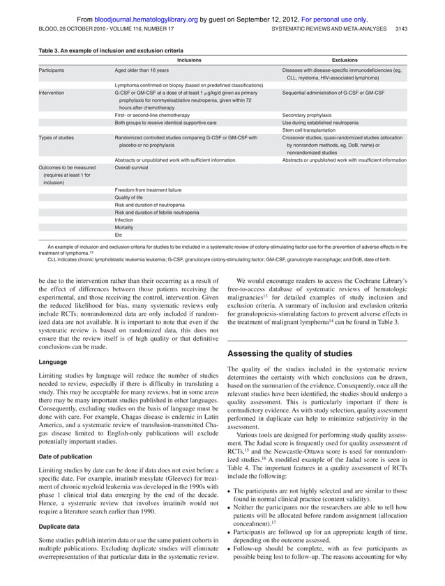 Systematic Review And Meta Analysis Methodology PDF Systematic Review And Meta Analysis Methodology PDF