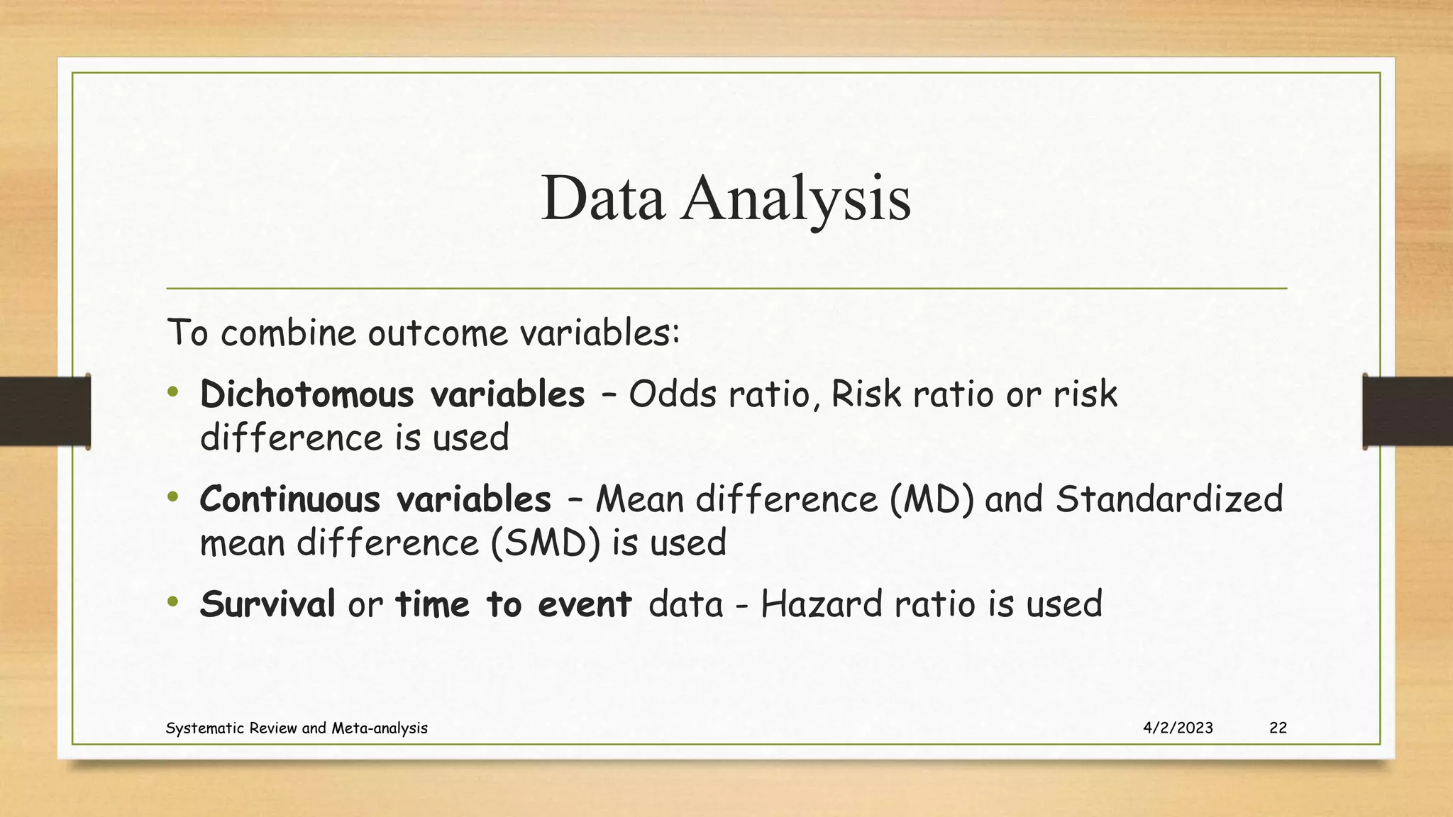 Systematic Review and Meta analysis.pptx