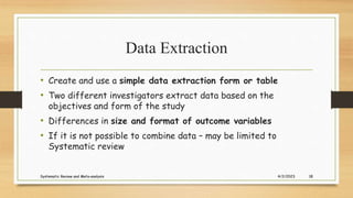 Systematic Review and Meta analysis.pptx