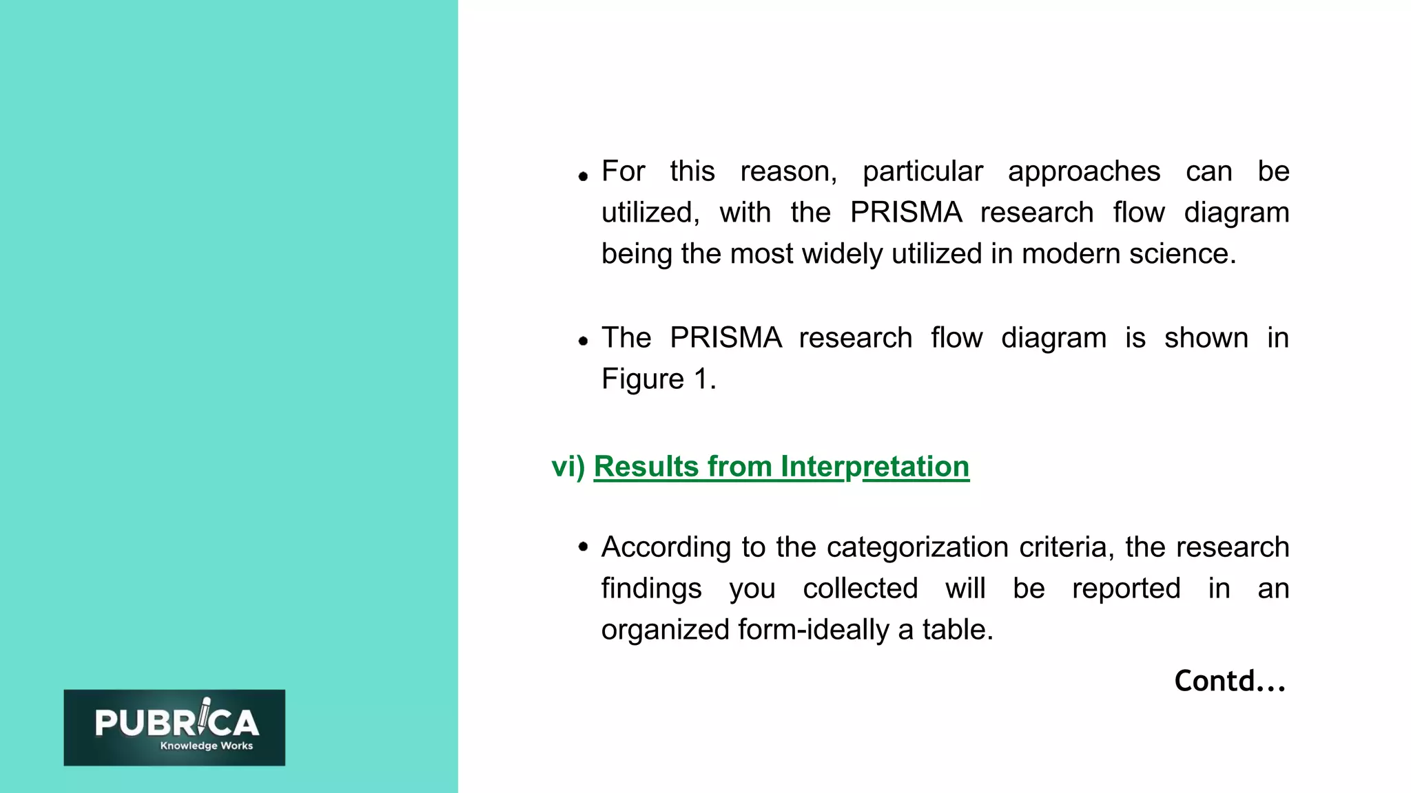 Systematic review article and meta analysis .main steps for successful ...