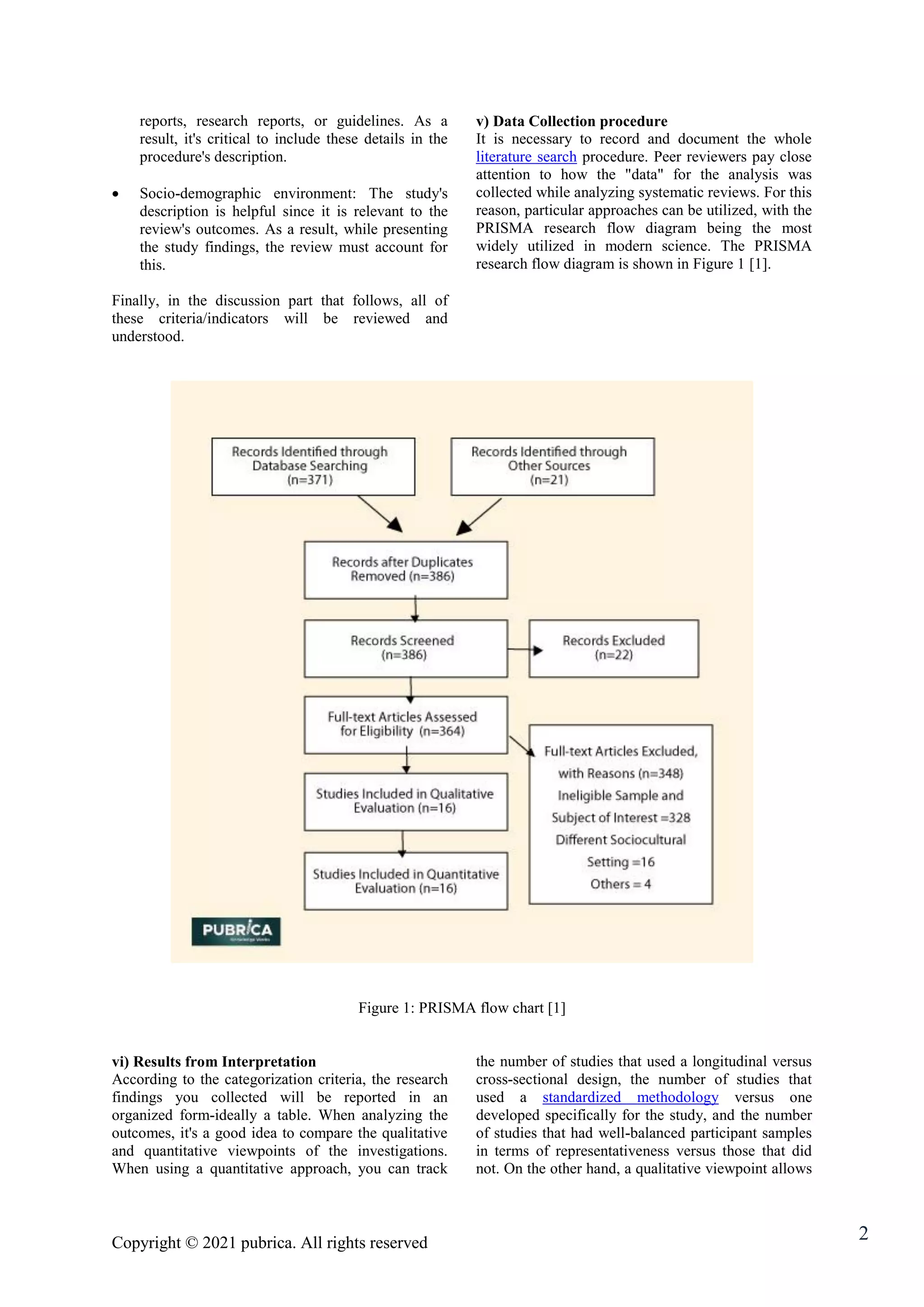 Systematic review article and Meta-analysis: Main steps for Successful ...