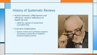 Systematic reviews | PPTX