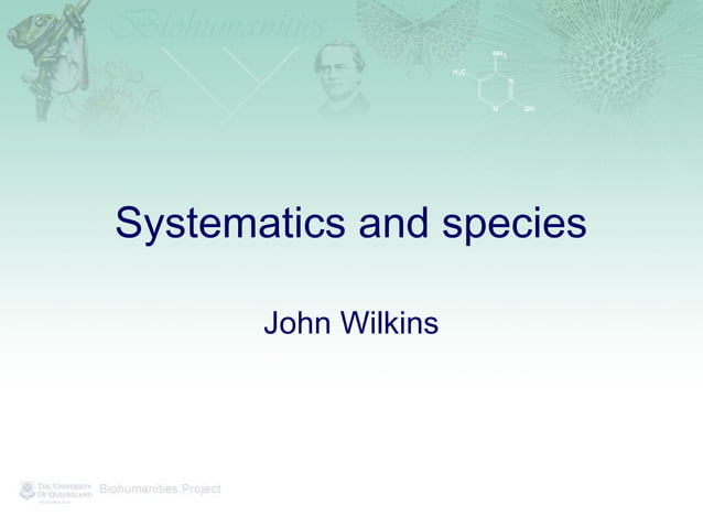 Systematics | PPT
