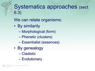 Systematics | PPT