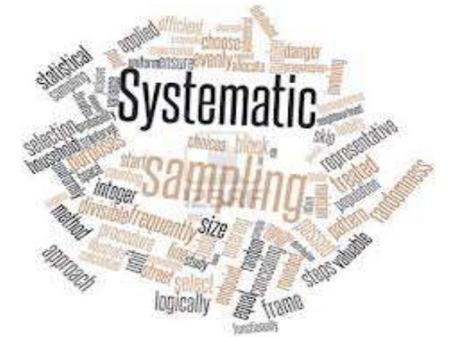 Systematic sampling