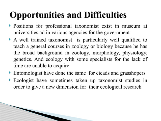 Systematics as proffesion...............................pptx