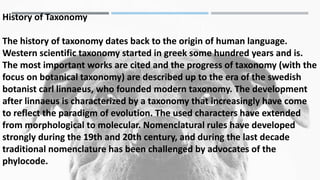 Systematics based on Evolutionary r.pptx