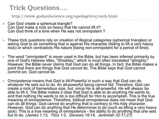 Systematic Theology 4 - Incommunicable Attribues of God_a.ppt