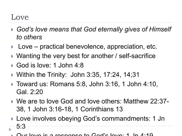 Systematic Theology 5 - Communicable Attributes.ppt
