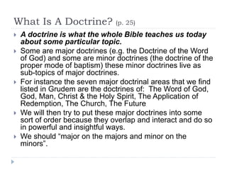 Systematic Theology lecture 1a.pptbznzjzkzjzbzj | PPT