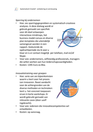 Systematisch Creatief ondernemingsbrochure | PDF