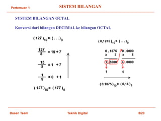 System Bilangan.pptx apa itu system bilangan | PPTX