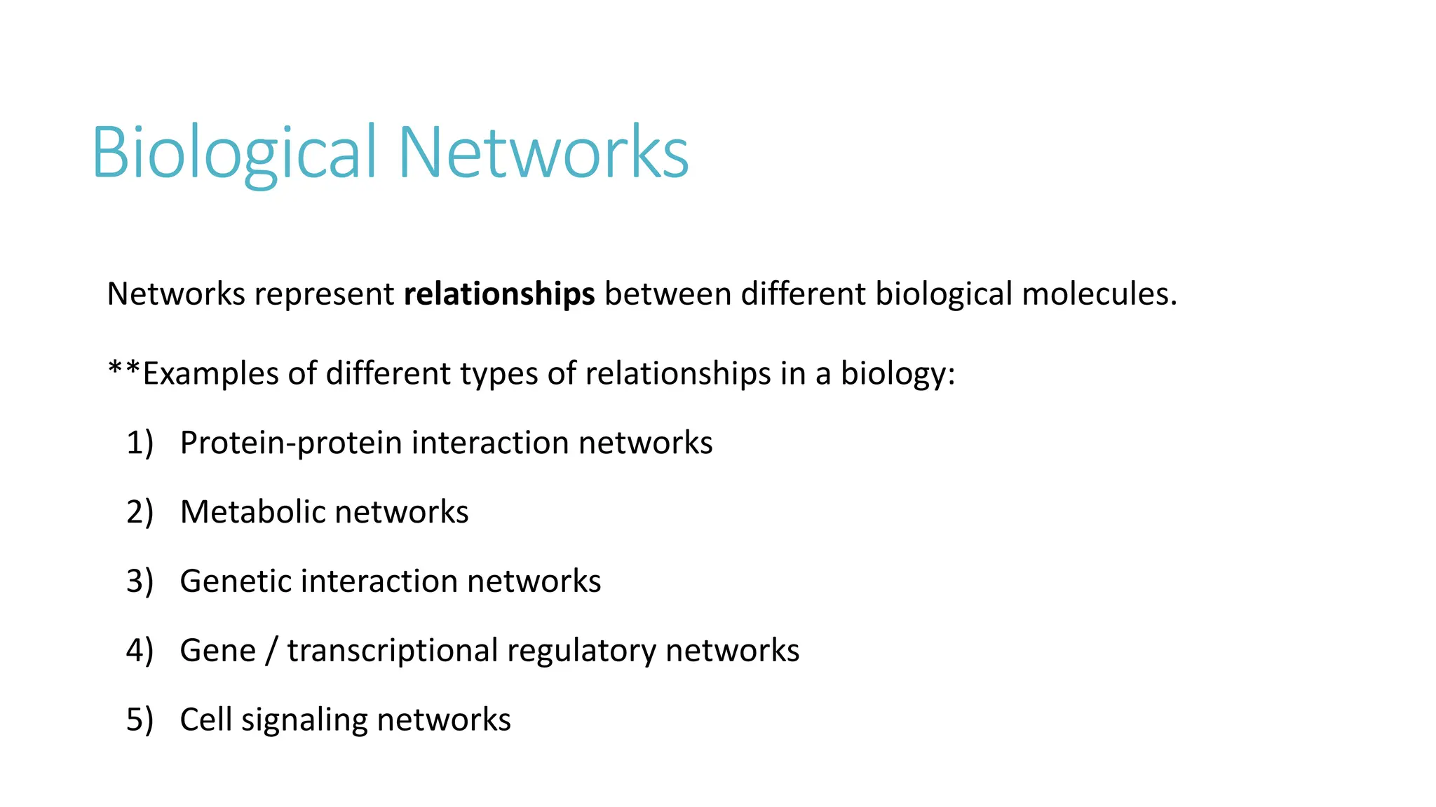 System Biology and Pathway Network.pptx