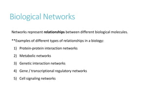 System Biology and Pathway Network.pptx