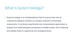 System Biology and Pathway Network.pptx