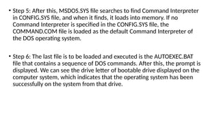 System Boot how it works in the operating system | PPTX