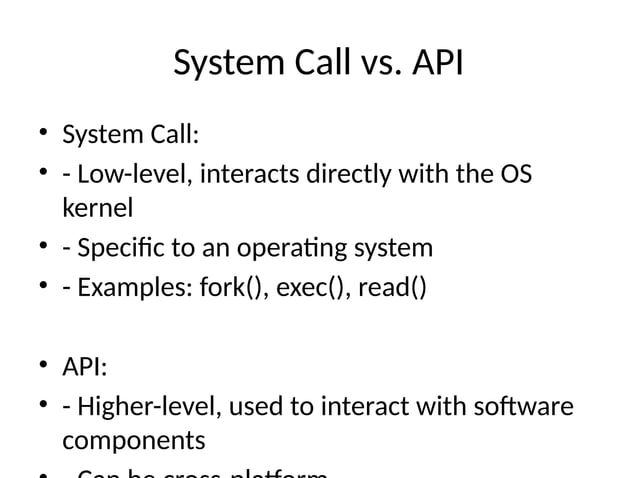 System_Calls_and_APIs_ Presentation.pptx | Free Download