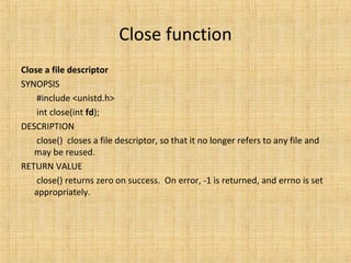 Introduction to System Calls | PPT