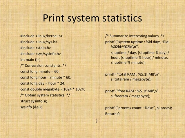 Introduction to System Calls | PPT | Operating Systems | Computer Software and Applications