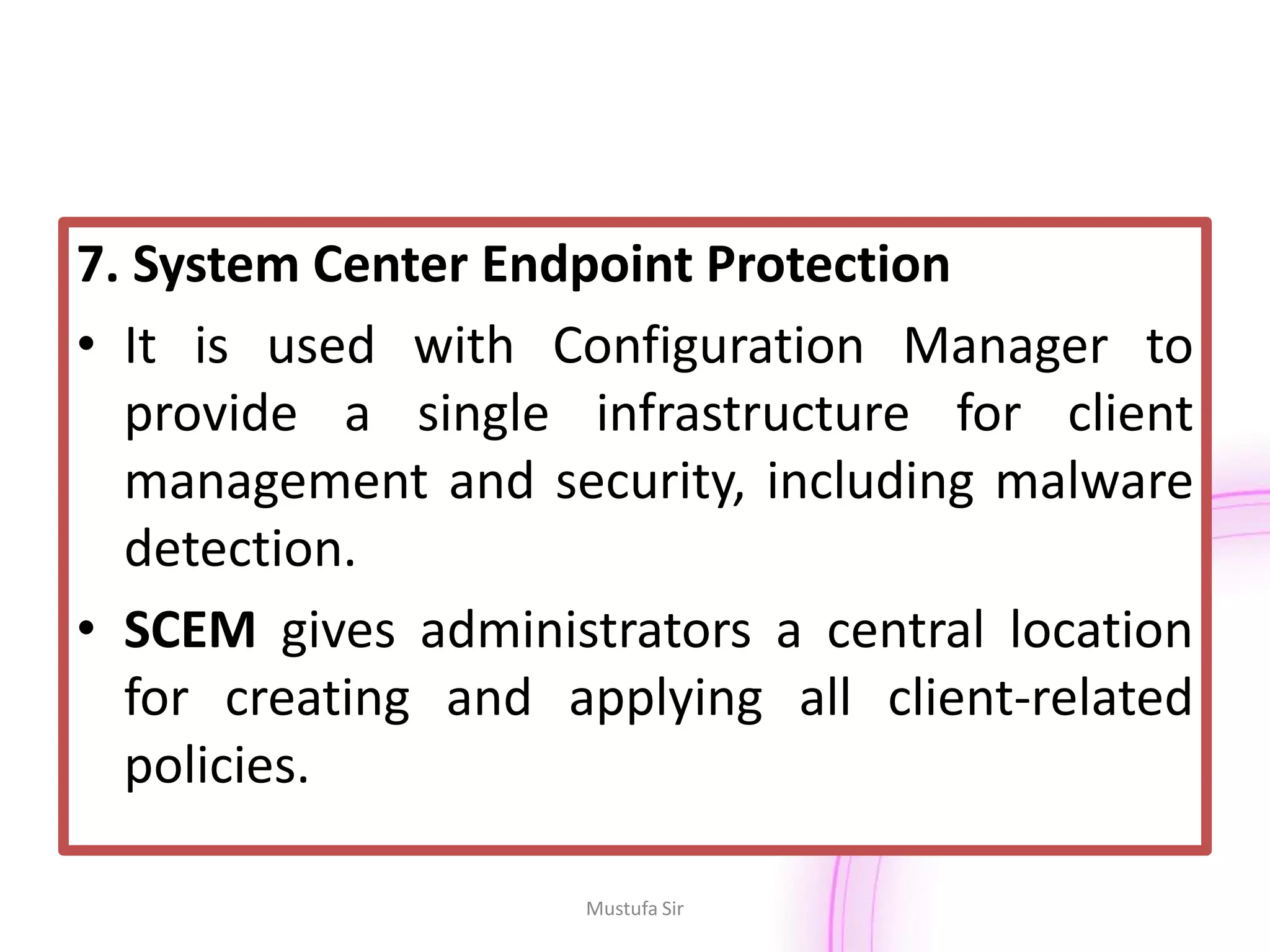 Microsoft System center | PDF