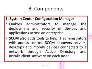 Microsoft System center | PDF
