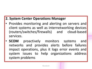 Microsoft System center | PDF