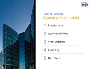 System Center 2012 Virtual Machine Manager | PPTX