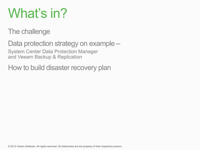 Microsoft System Center Data Protection Manager And Veeam Backup And Replication Better Together