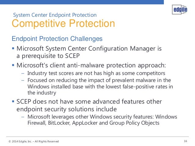 System Center Endpoint Protection