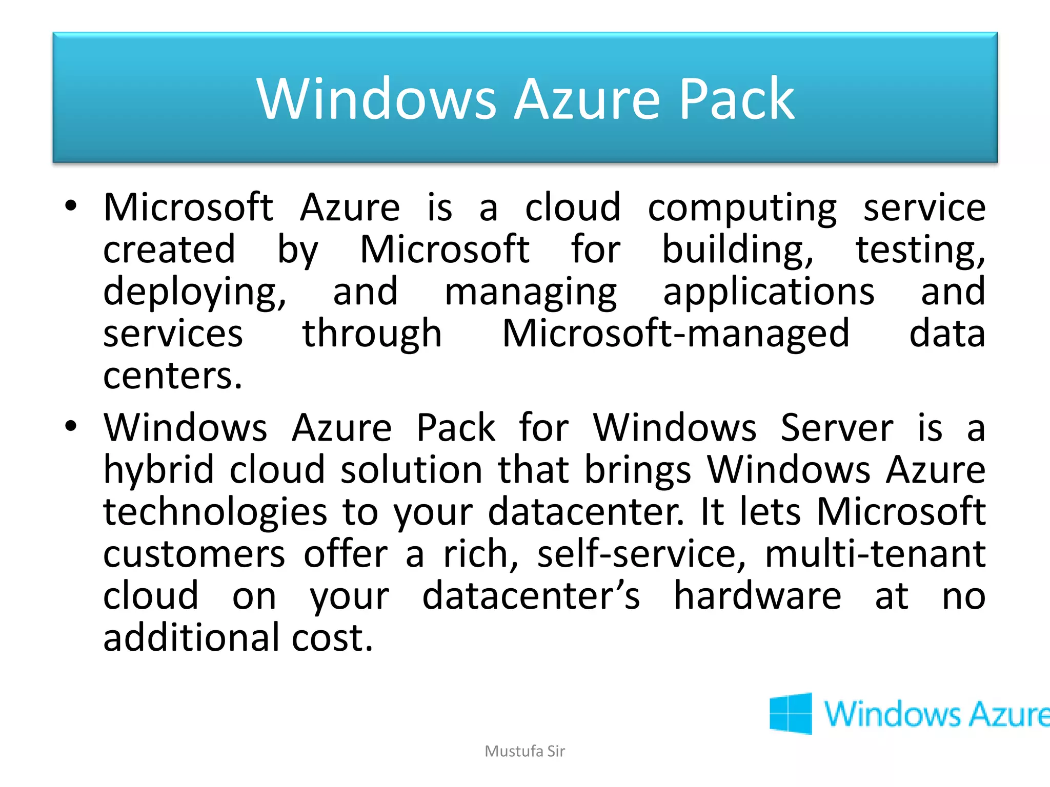 System Center Orchestrator Ppt