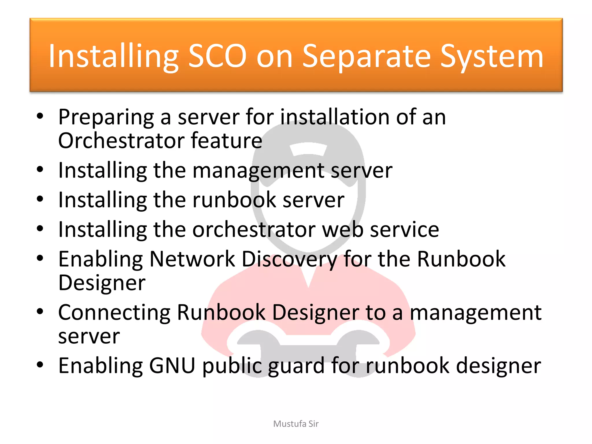 System Center Orchestrator Ppt