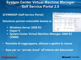 System center virtual machine manager self service portal 2.0 | PPT