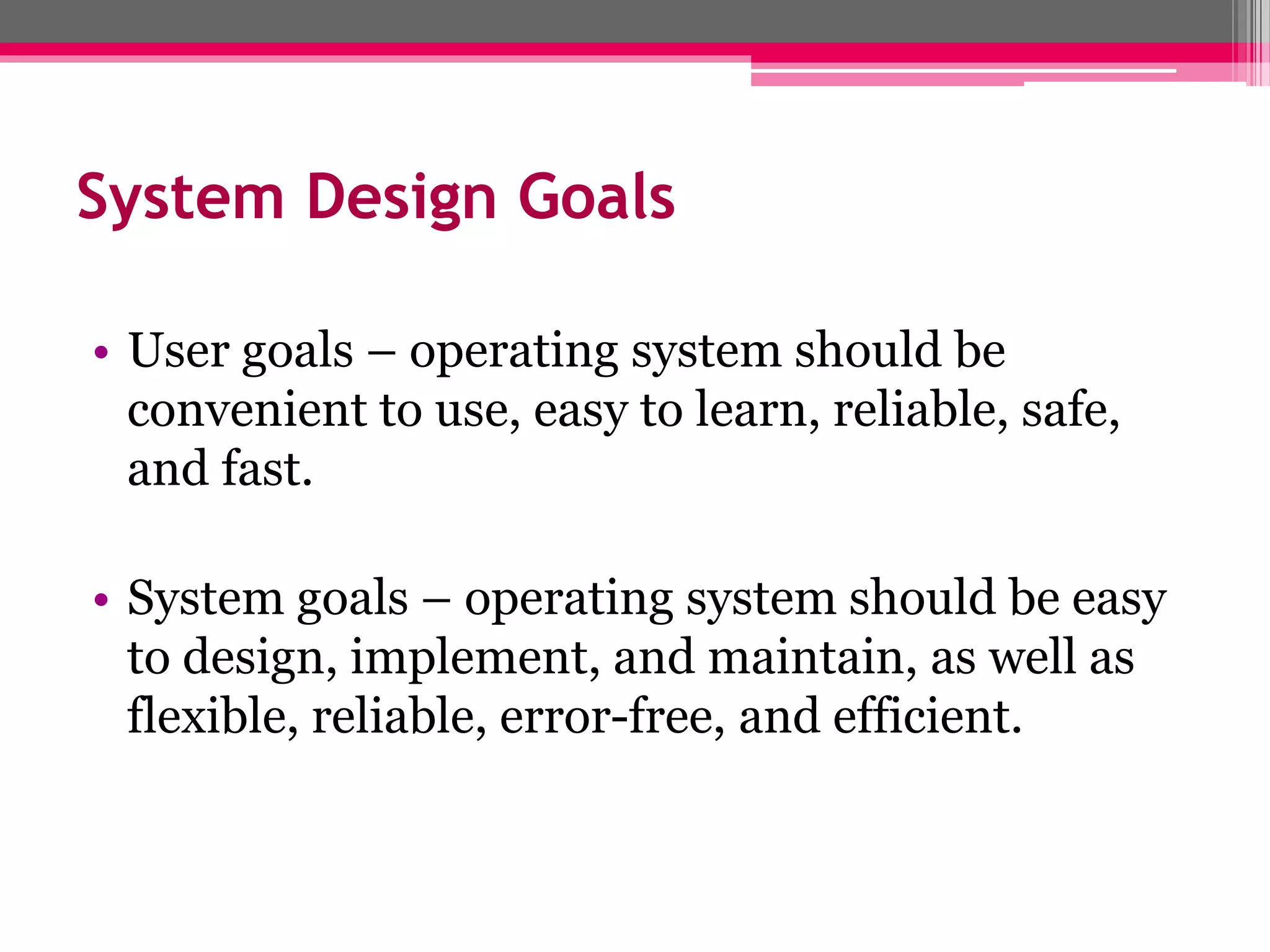 System components (os) | PPTX