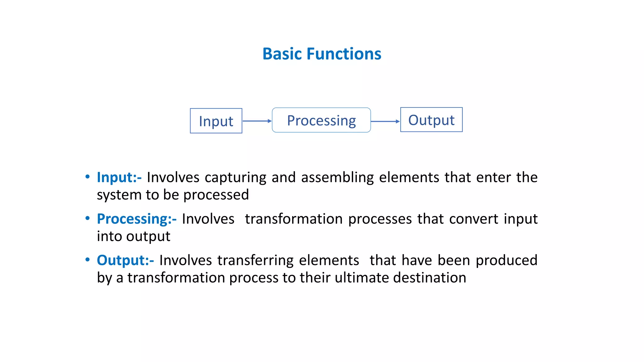 System concept in MIS | PPTX